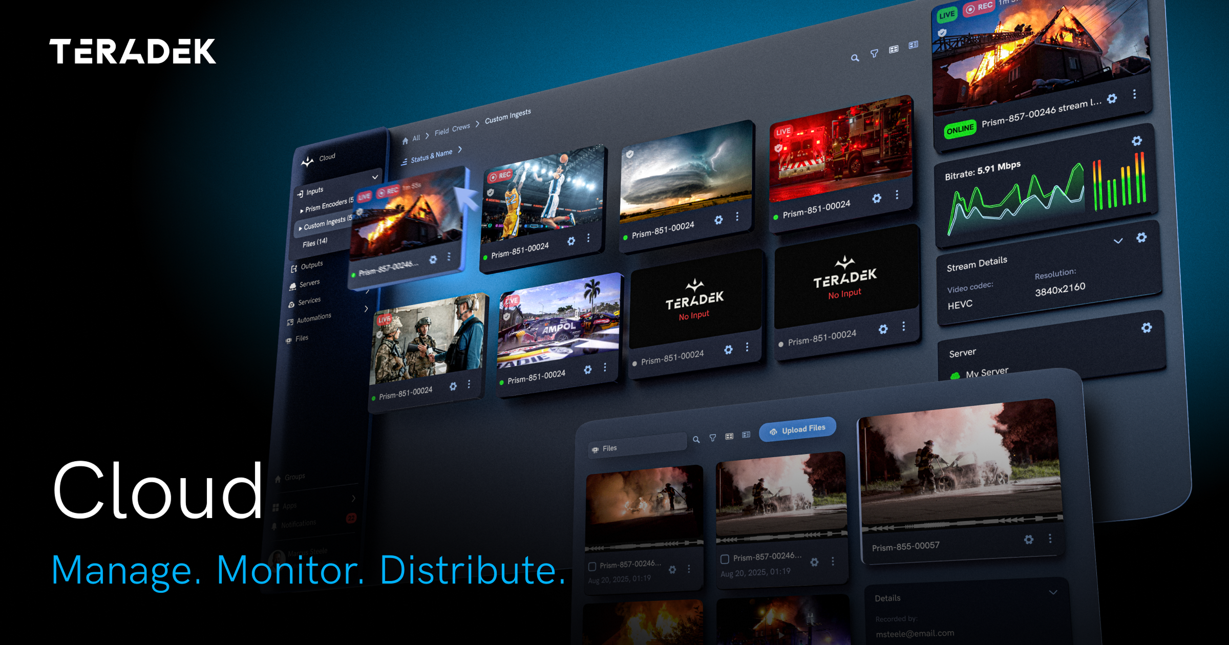 Core | Cloud-based IP Remote Video Management - Teradek