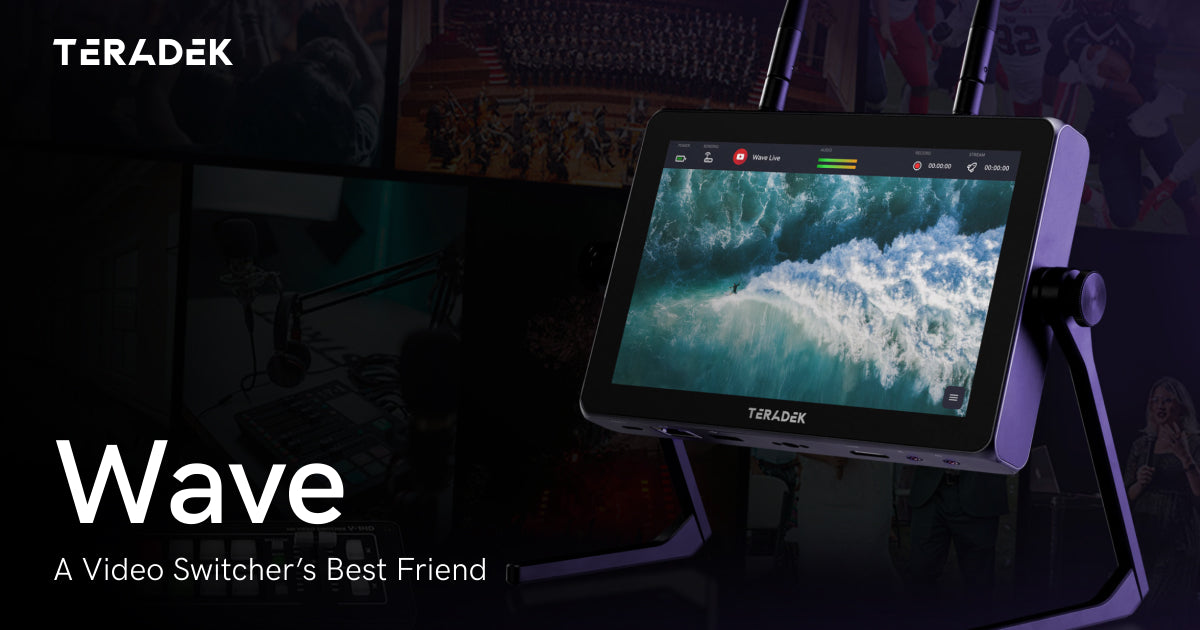 Wave Monitor-Encoder fro Video Live Streaming | Teradek