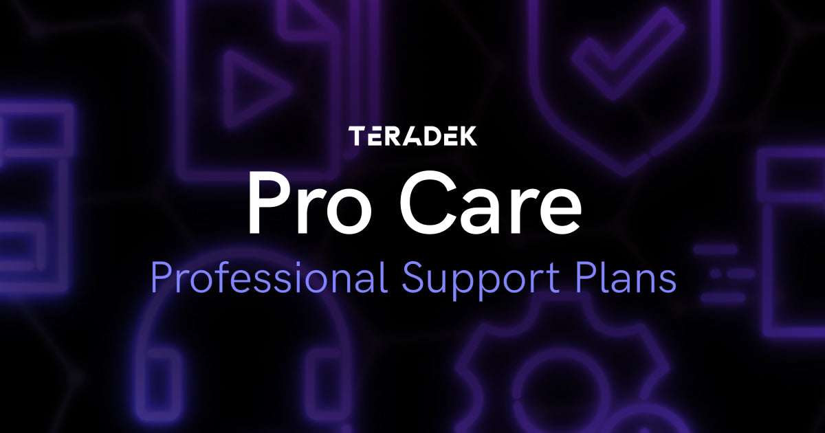 Pro Care Professional Support for Prism, Art 2U, and Ranger – Teradek